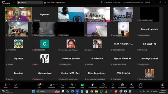 Regional Cheon Shim Won Vigil: United in Spirit Across West Africa ...